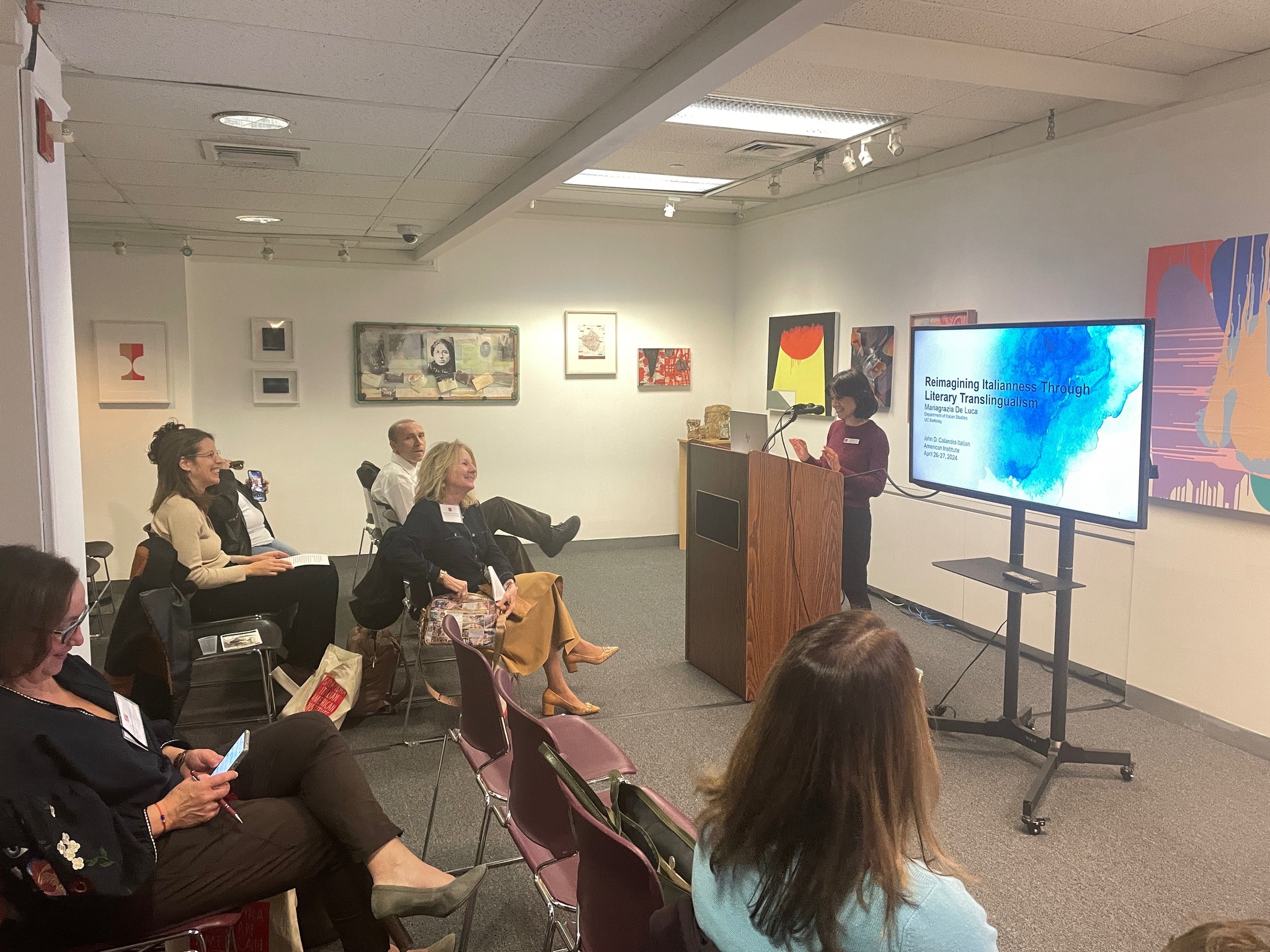 Photos from “Translating Italian Mobilities” Conference 2024 – Calandra ...